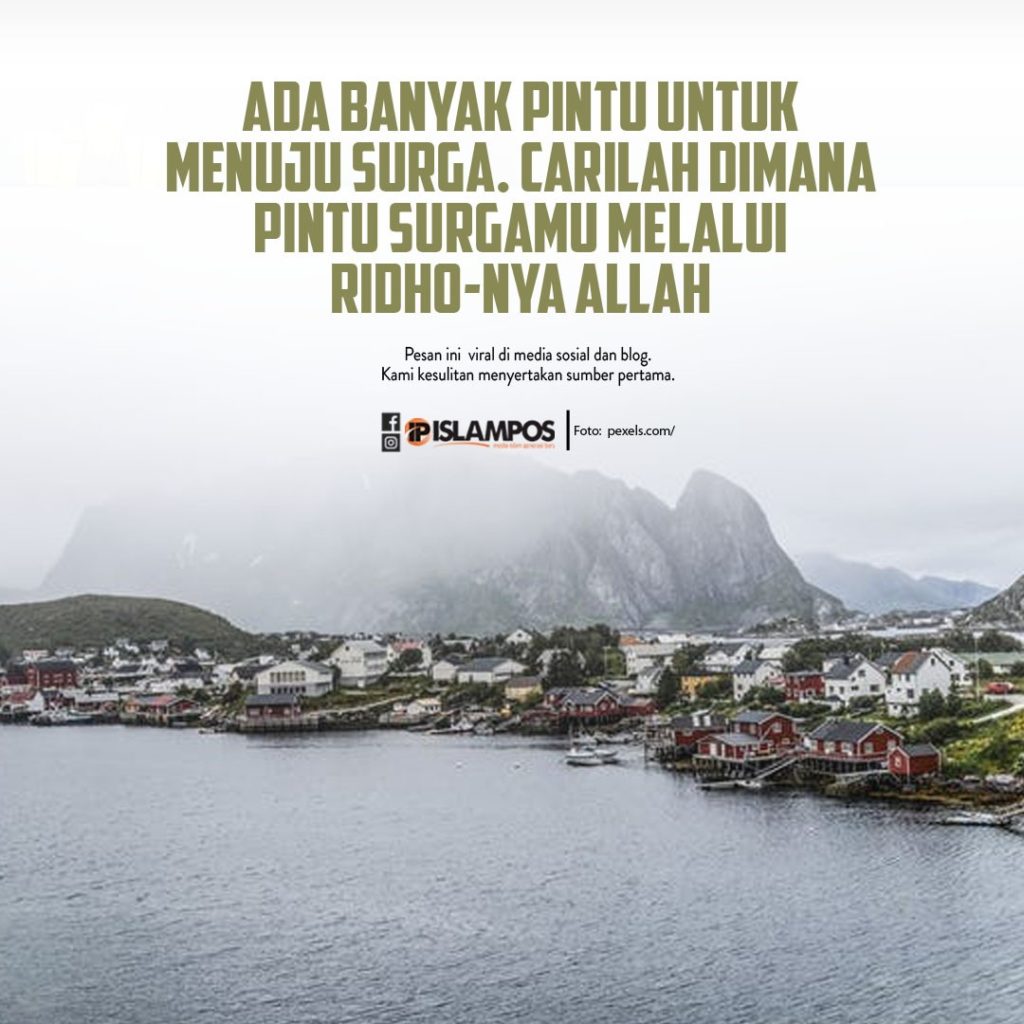 Ada Banyak Pintu Untuk Menuju Surga - Islampos