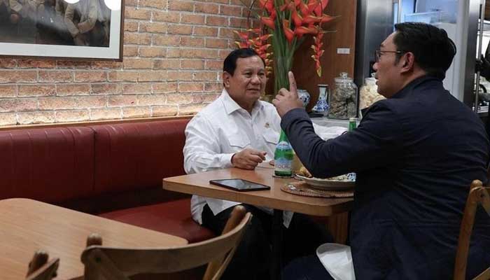 Prabowo Bertemu Dengan Ridwan Kamil, Apa Yang Dibahas? - Islampos Prabowo Bertemu Dengan Ridwan Kamil, Apa Yang Dibahas? - Islampos